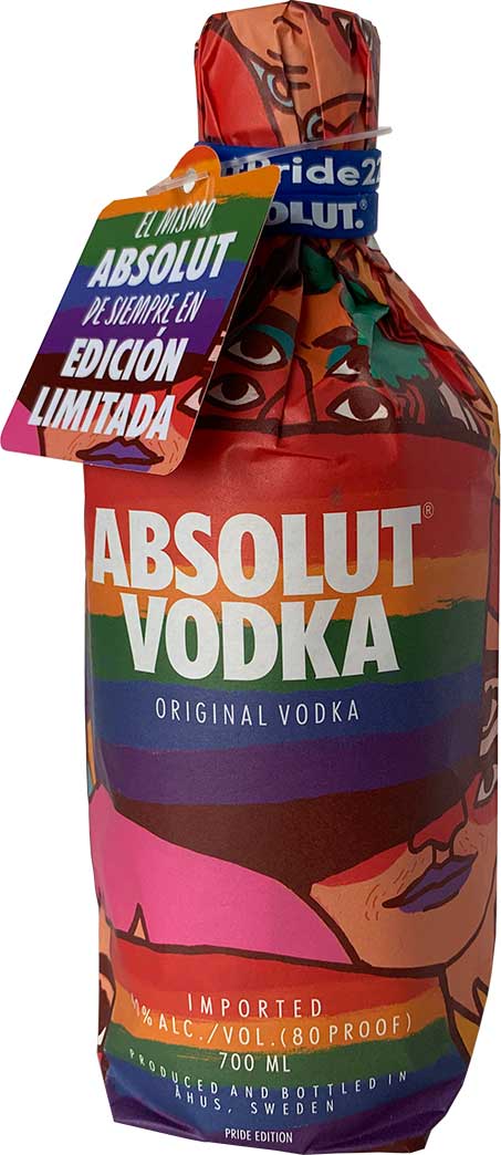 Vodka Absolut Pride 2022 Ricardo Cavolo precio