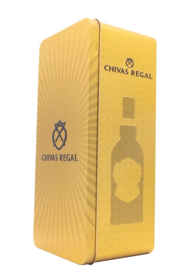 Chivas Regal 12 Years Special Edition with gold metal tin | Licorea