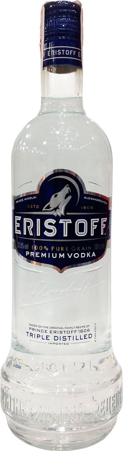 Eristoff 1 Litro Comprar Vodka online Licorea
