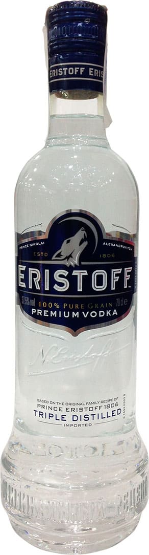 Eristoff - Comprar Vodka Eristoff | Licorea