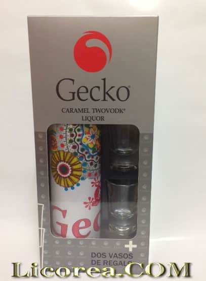 Vodka Vodka Caramelo Gecko Edición Victorio & Lucchino + Vasos precio