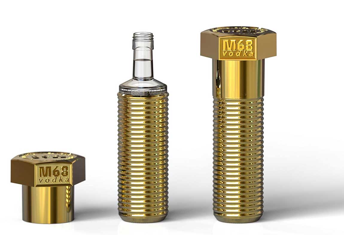 M68 Gold Wheat Vodka 50 CL Vodka price