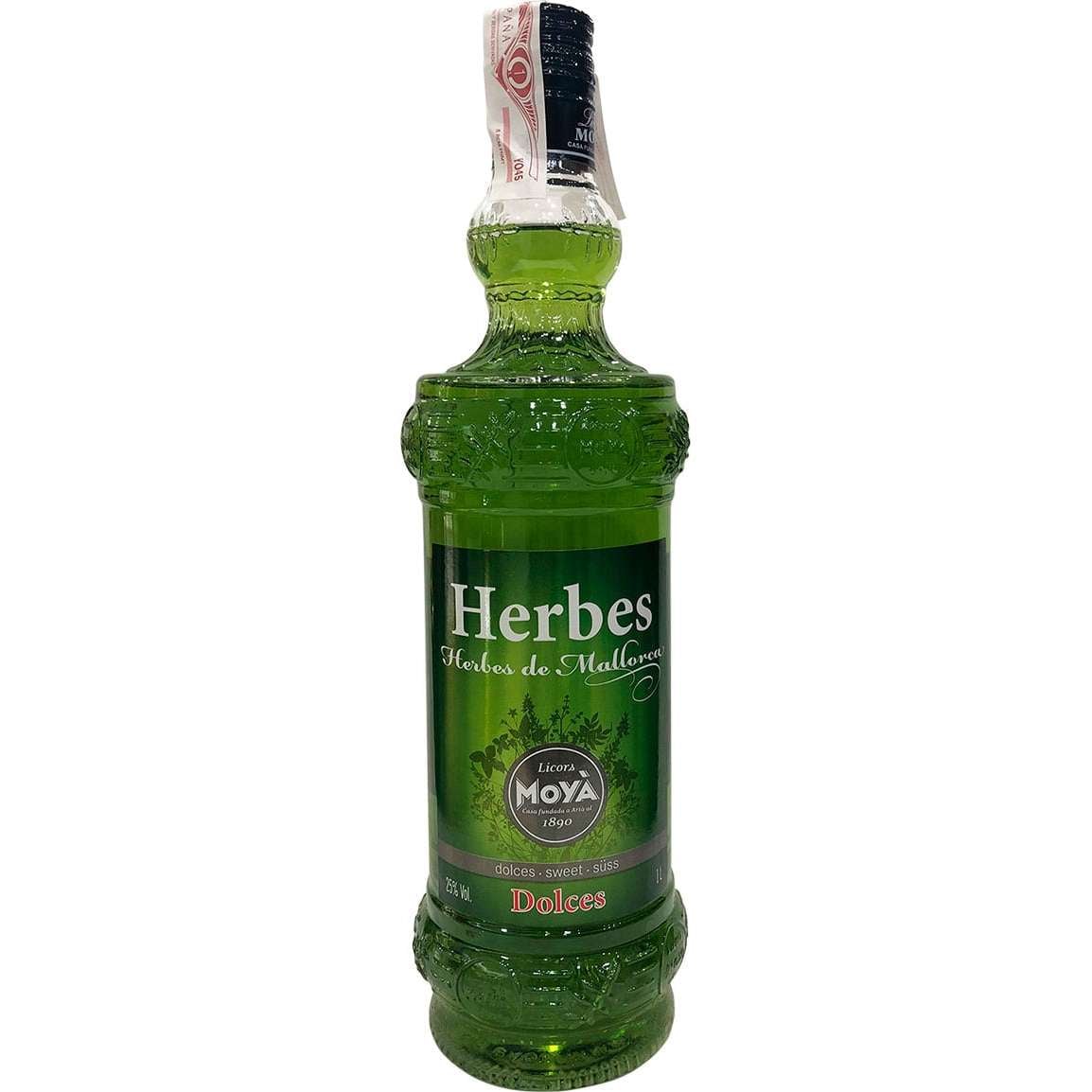 Sweet Herbs from Mallorca Moya 1 Liter Liquor price
