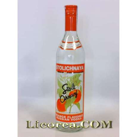 Stolichnaya OHRANJ (Naranja) – Vodka | Licorea