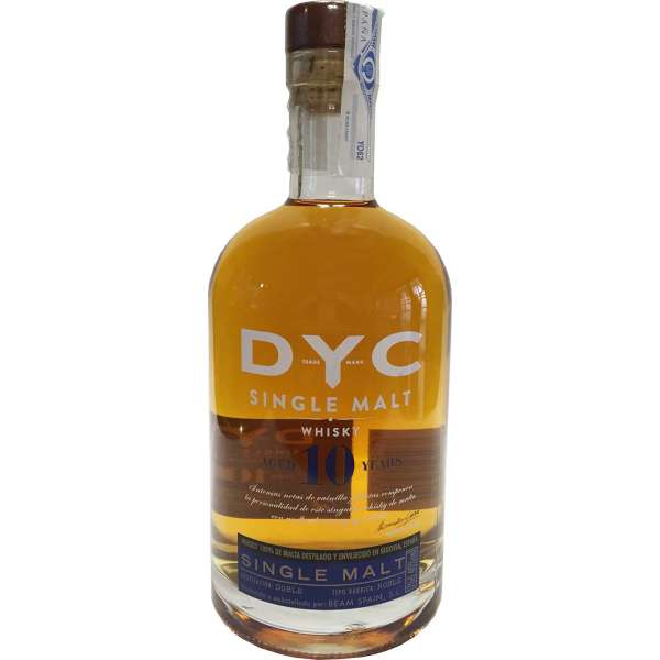 Comprar Whisky DYC Single Malt Reserva 10 Años Online - Envío Gratis