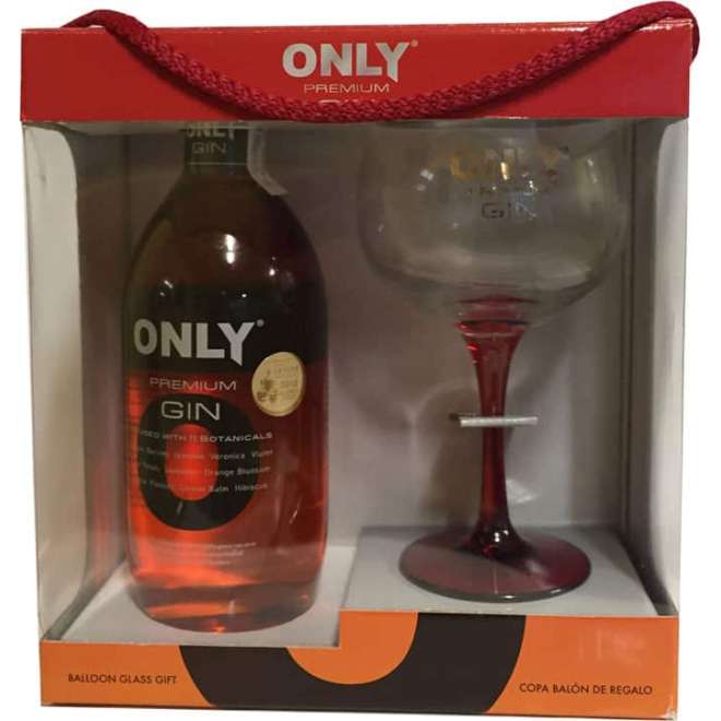 Comprar Ginebra Only Premium Gin + Copa | LICOREA 😉