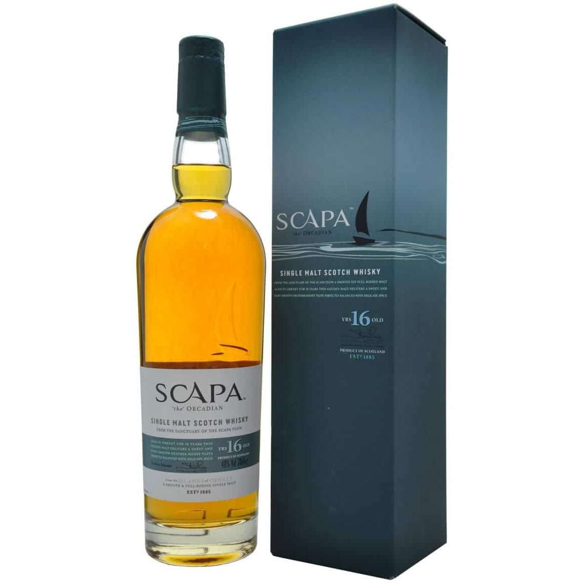 Comprar Whisky Scapa Reserva 16 Años (Orkney) Online : Licorea