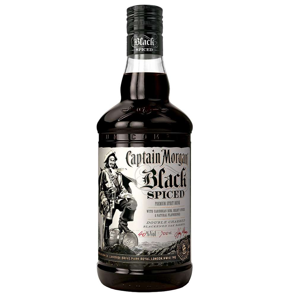 Captain Morgan Logo Black And White