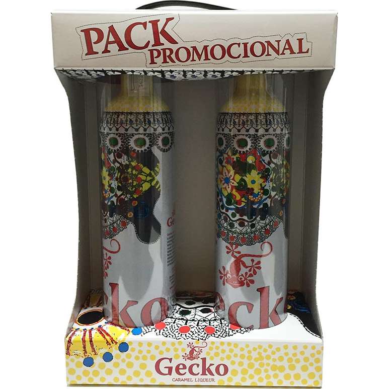 Vodka Caramelo Gecko Edición Victorio & Lucchino Bipack – Vodka | Licorea