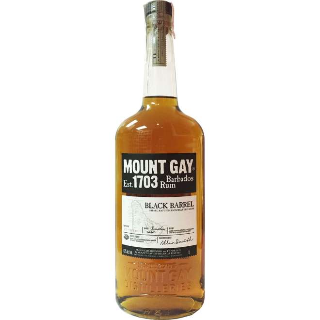 Mount Gay Black Barrel 1 Liter (Barbados) Rum | LICOREA