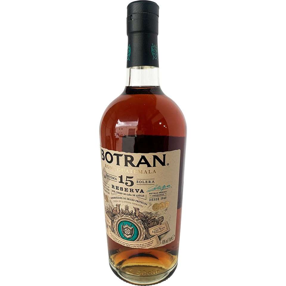 Comprar Ron Botrán Reserva 15 Años (Guatemala) Online : Licorea