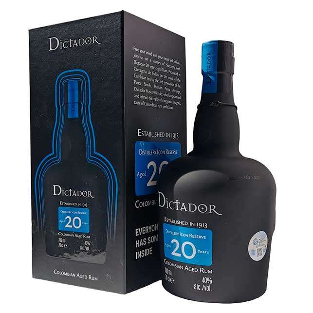Comprar Ron Dictador Reserva 20 años (Colombia) Online - Envío Gratis
