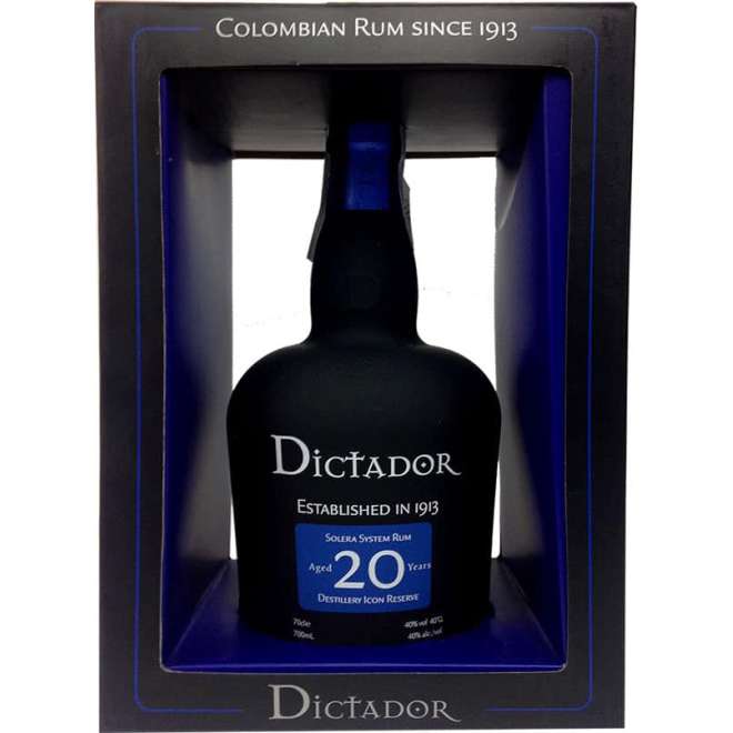 Dictador 20 Years Solera System Rum (Colombia) Rum | LICOREA
