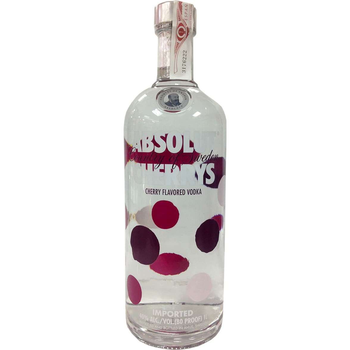 Absolut Cherrys 1 Litro (Suecia) – Vodka | Licorea