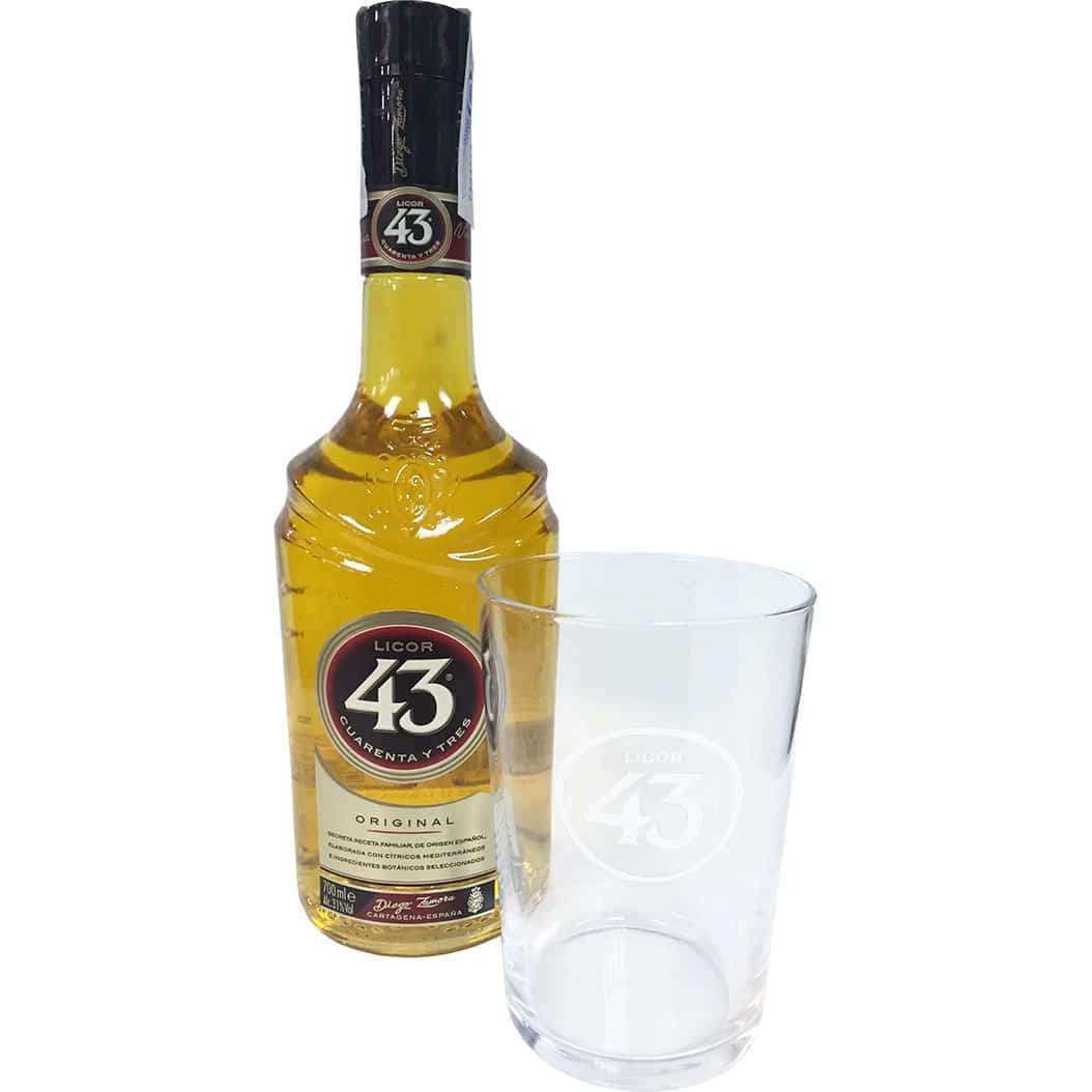 Licor 43 + Glass Liquor price