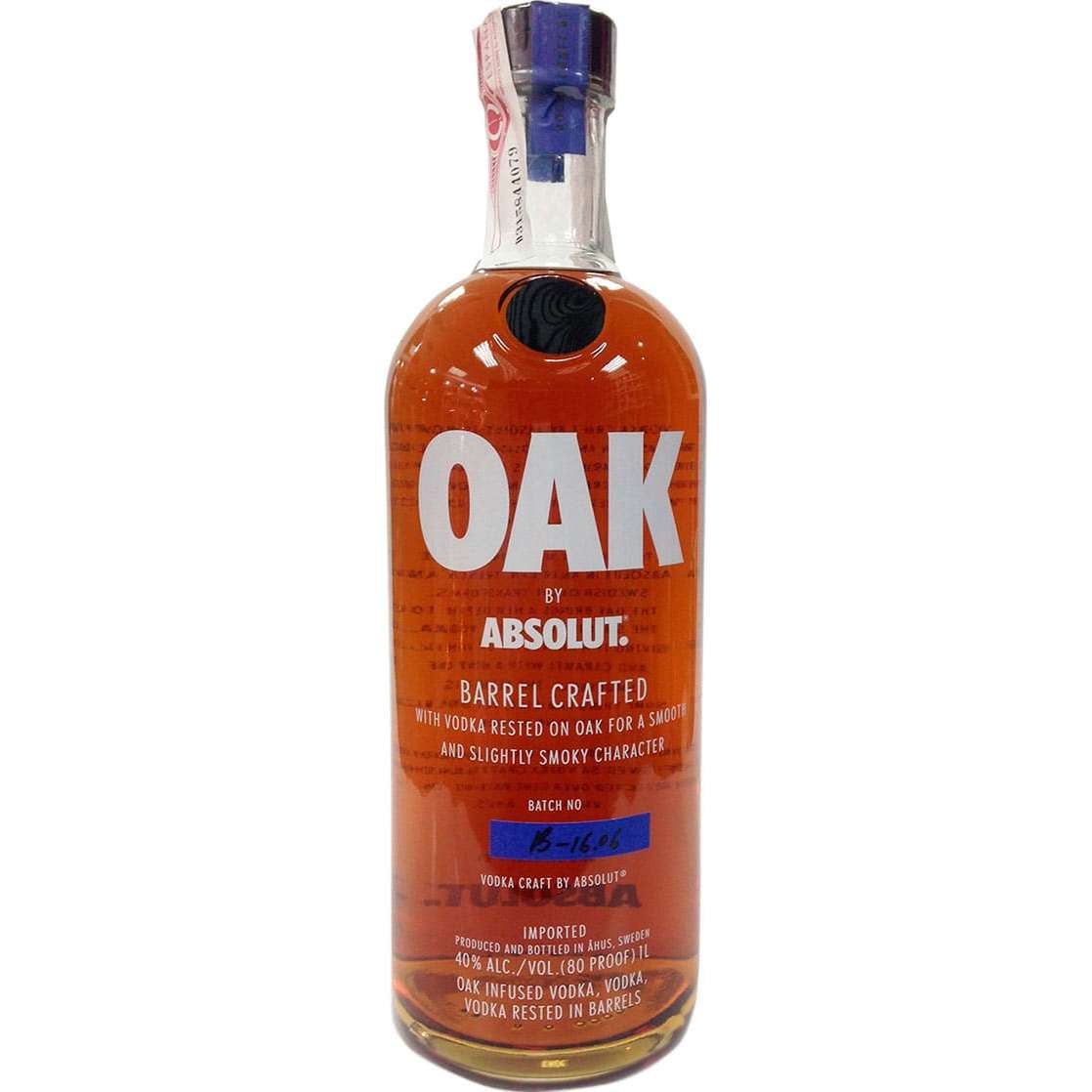 Oak by Absolut 1 Litro (Suecia) – Vodka | Licorea