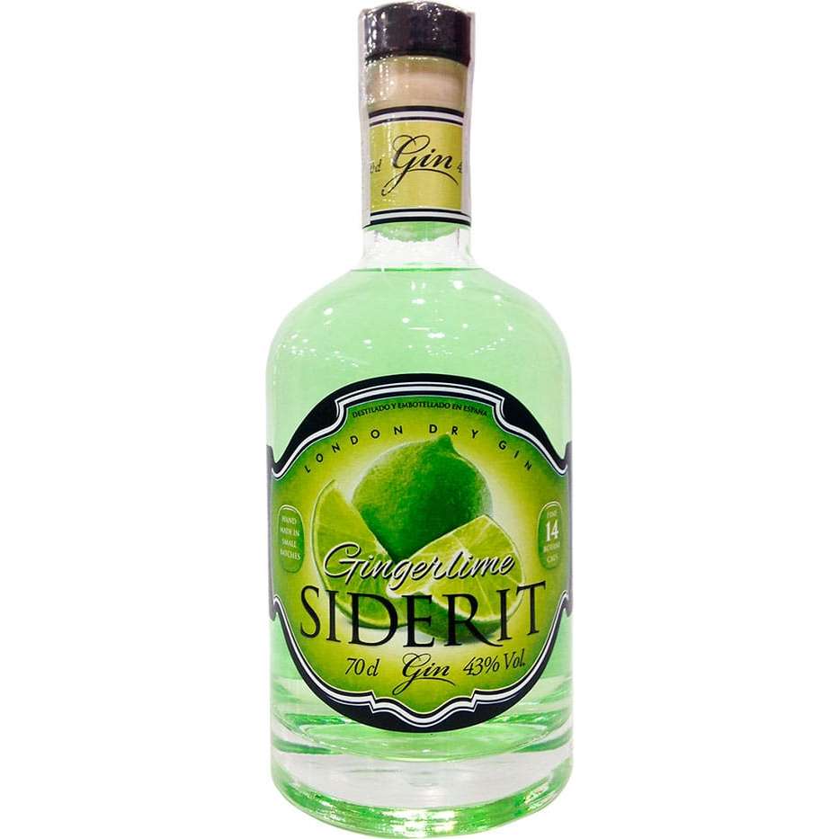 Ginebra Gin Siderit Gingerlime precio