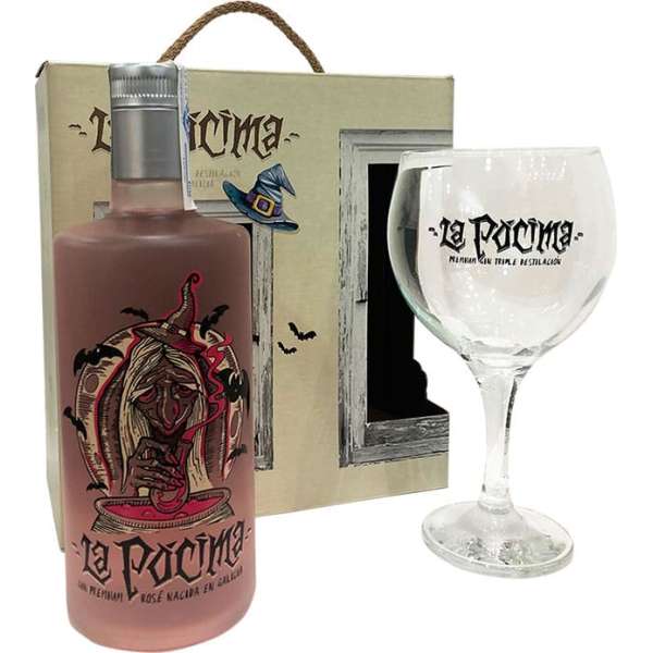 La Pocima Rose + Glas (Galizien) Gin online kaufen