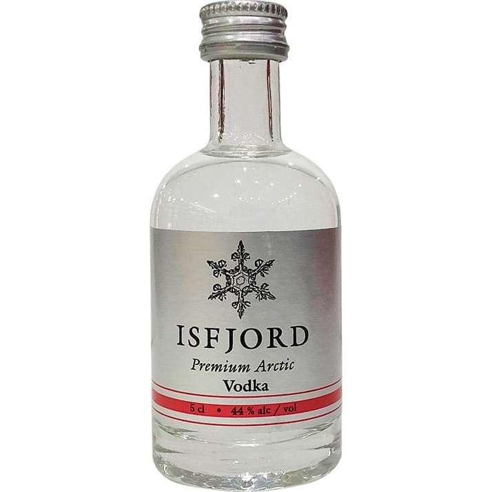 Comprar Miniaturas Isfjord Premium Arctic Vodka 5 CL Online : Licorea