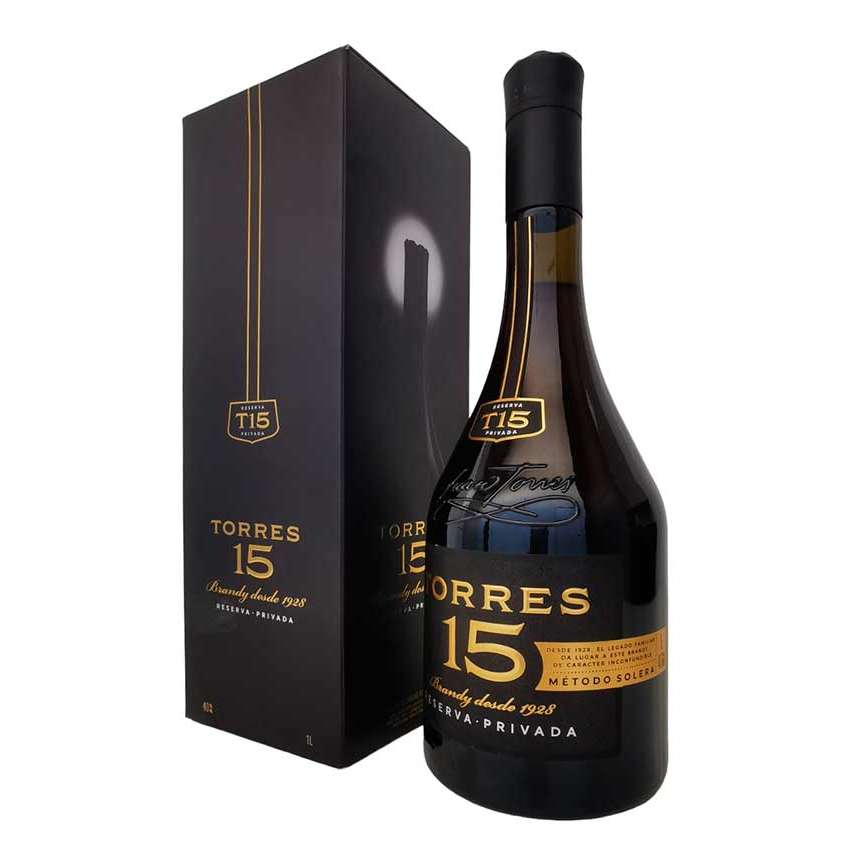 Torres 15 Reserva Privada 1 Litro – Brandy | Licorea