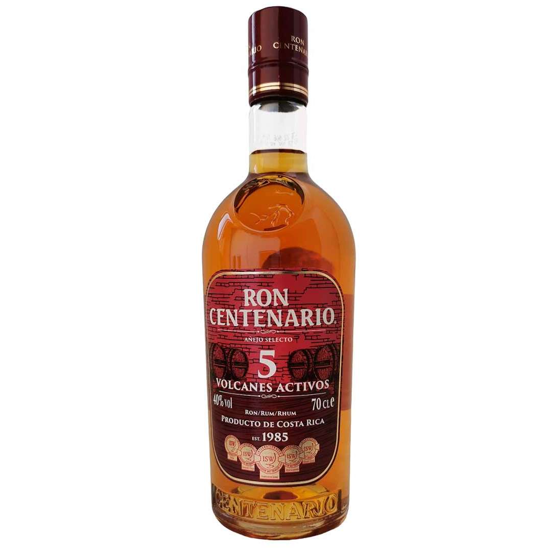Ron Centenario Añejo Selecto 5 años (Costa Rica) precio