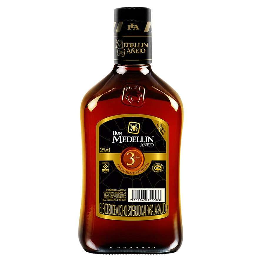 Ron Medellín Reserva 3 Años (Colombia) precio
