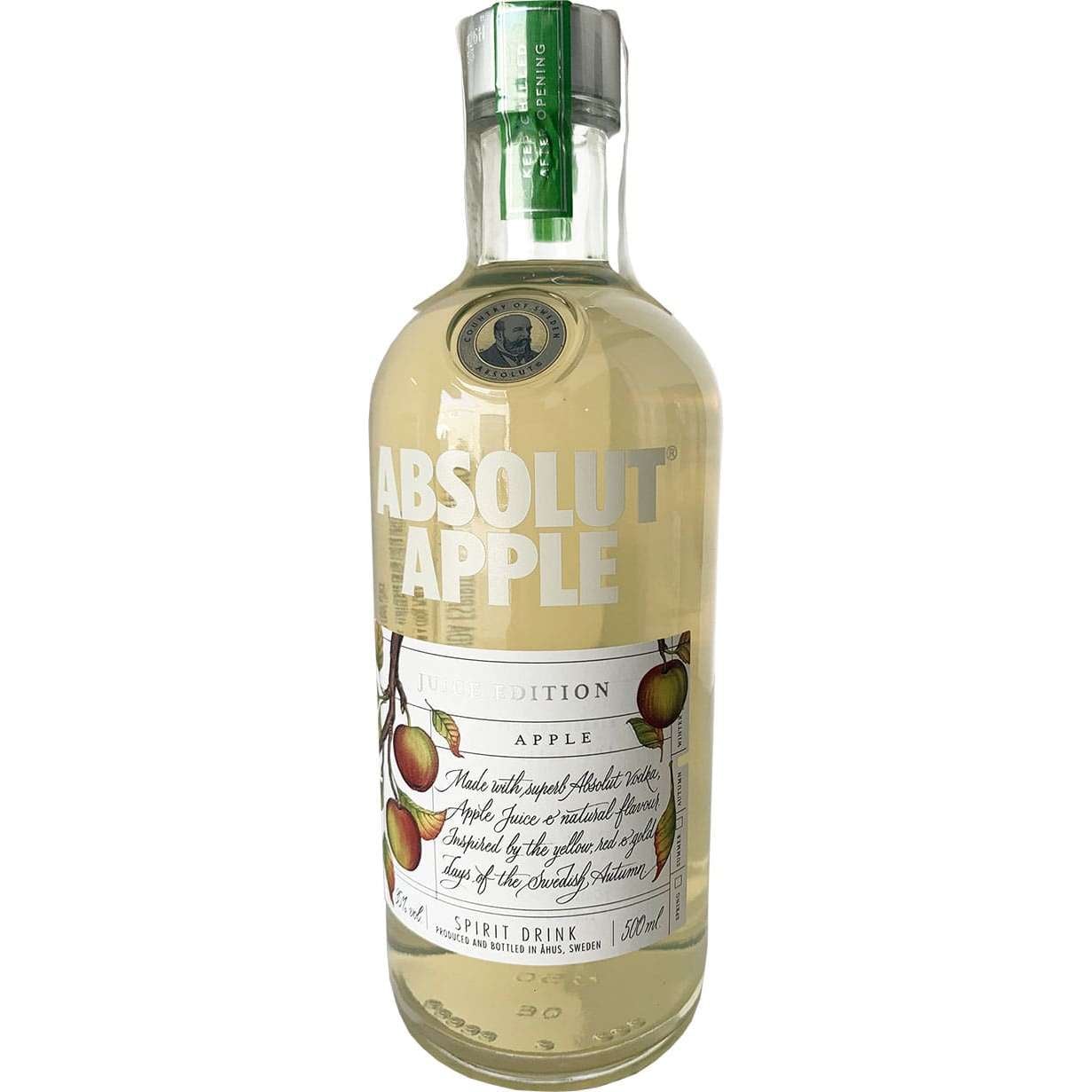 Comprar Vodka Absolut Apple Juice Edition 50 CL Online : Licorea