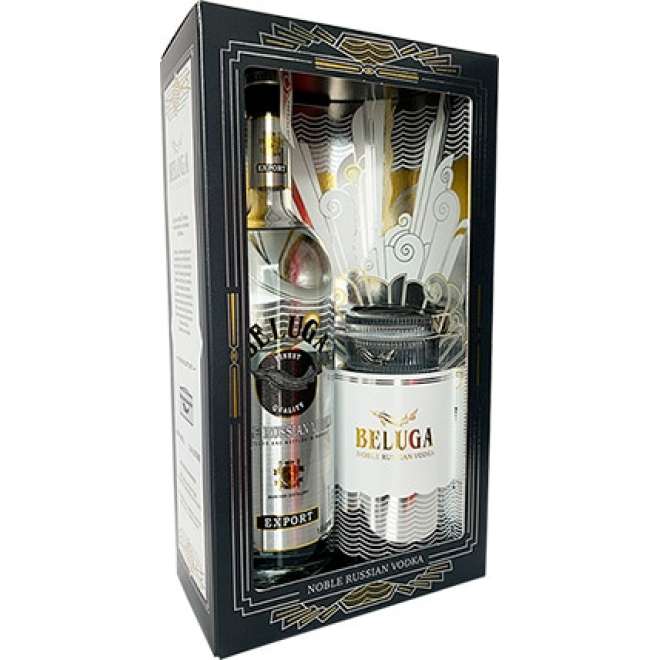 Comprar Vodka Estuche Beluga 1 Litro + Set de Caviar (Rusia) Online ...