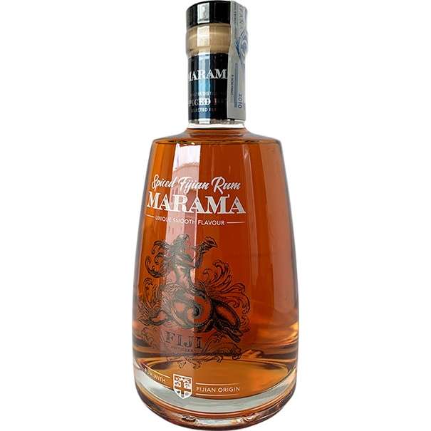 Comprar Ron Marama Spiced Fijian Rum + Vaso Online - Envío Gratis