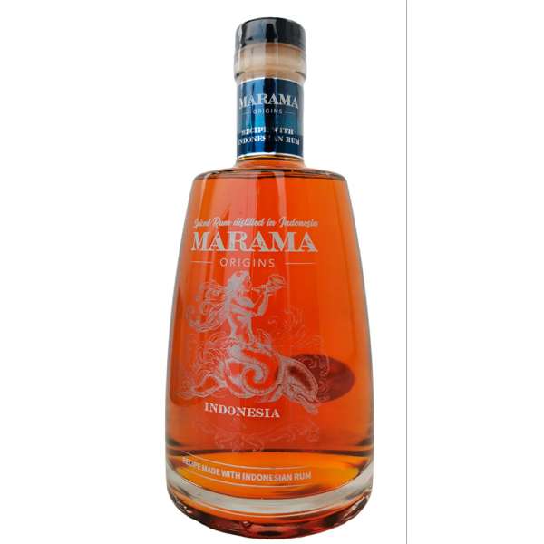 Purchase Marama Spiced Indonesian Rum + Glass Rum Online - Low Prices
