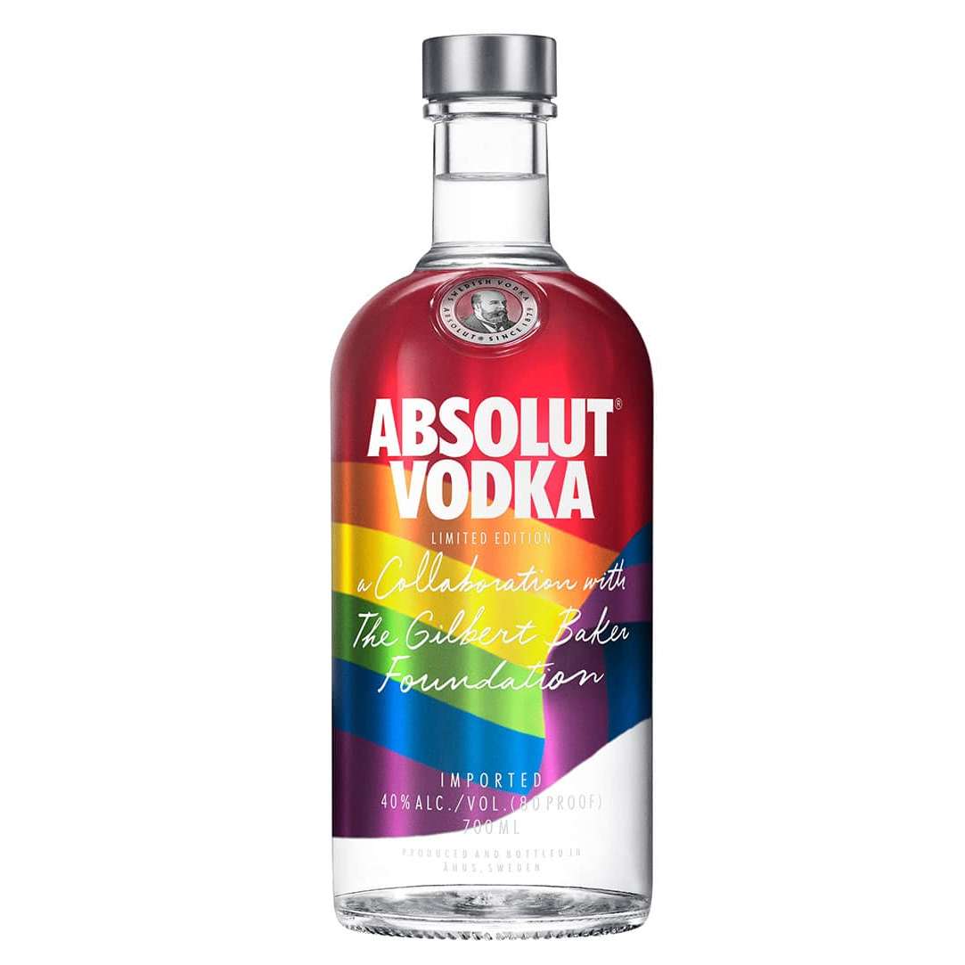 Comprar Vodka Absolut Rainbow 2021 Gilbert Baker Foundation (Suecia ...