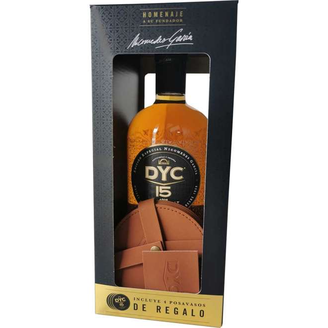 Comprar Whisky DYC 15 Años + Posavasos | LICOREA 😉