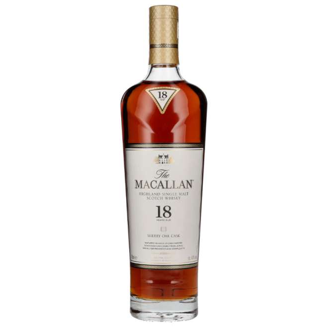 Purchase Macallan Sherry Oak 18 Years Old (Highland) Whisky Online ...