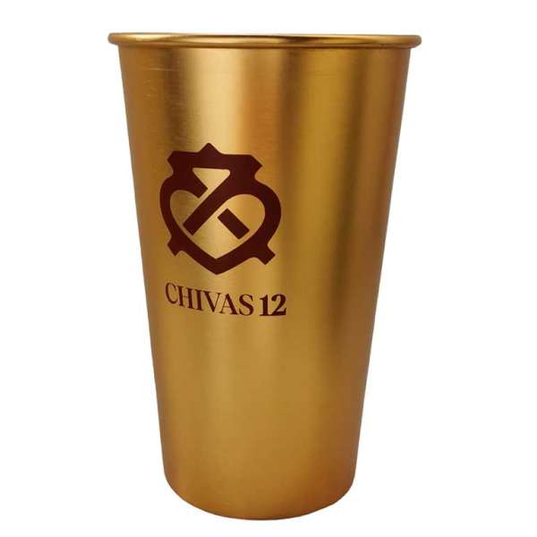 Whisky Chivas Regal 12 années + Boîte en métal + verre - Au Meilleur Prix