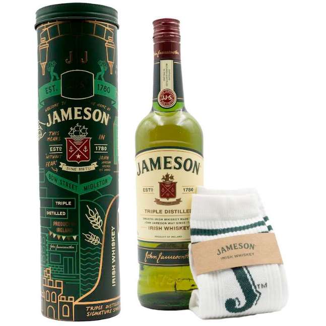 Online Jameson + Socks Whisky Shop Price & Reviews | Licorea