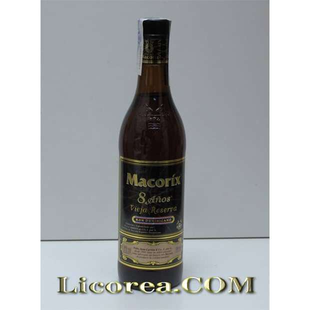 Ron Macorix Reserva 8 Años (República Dominicana) precio