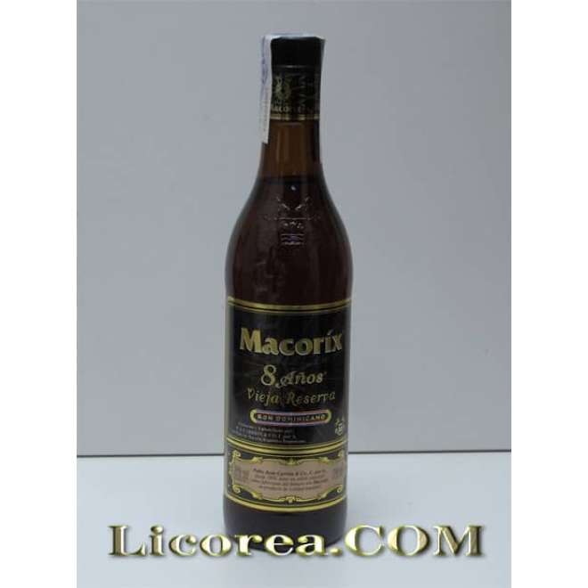 Comprar Ron Macorix Reserva 8 Años (República Dominicana) Online ...