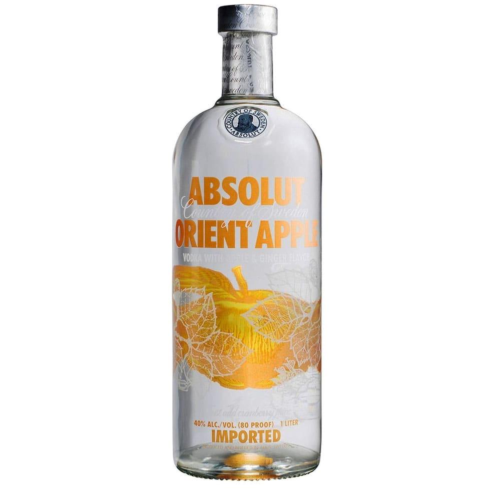 Vodka Absolut Apple Orient 1 Litro (Suecia) | LICOREA 😉