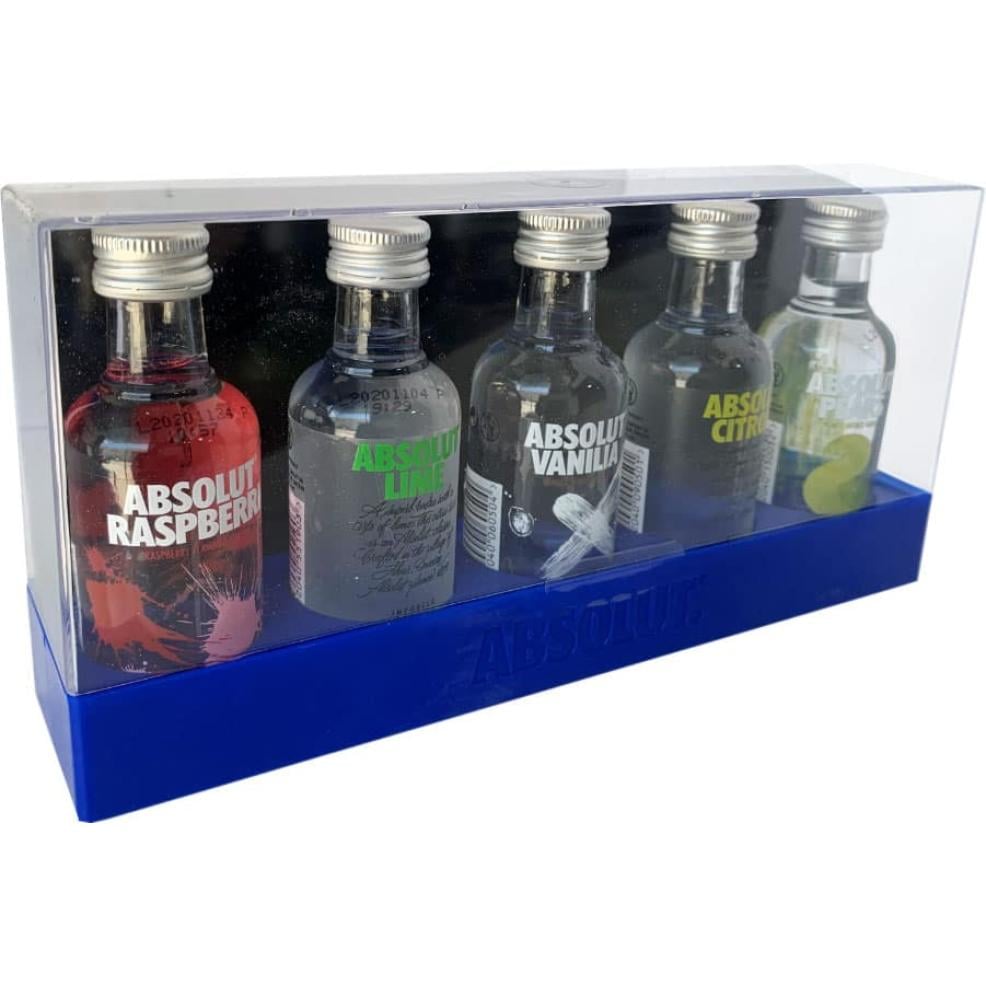 Comprar Colección 5 Miniaturas 5 CL Vodka Absolut | LICOREA