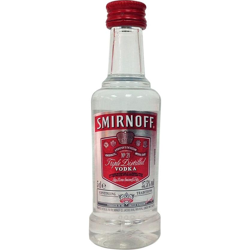 Miniaturas Smirnoff 5 CL | LICOREA 😉