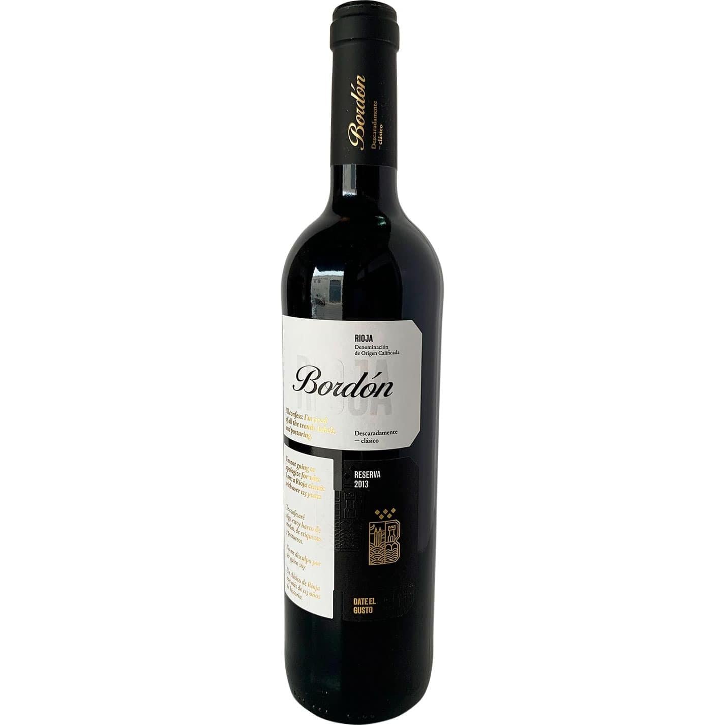 Vino Tinto Rioja Bordón Reserva 2015 | LICOREA 😉