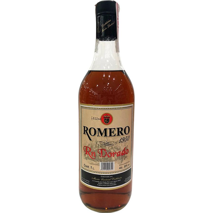 Ron Ron Dorado Romero 1 Litro | LICOREA 😉