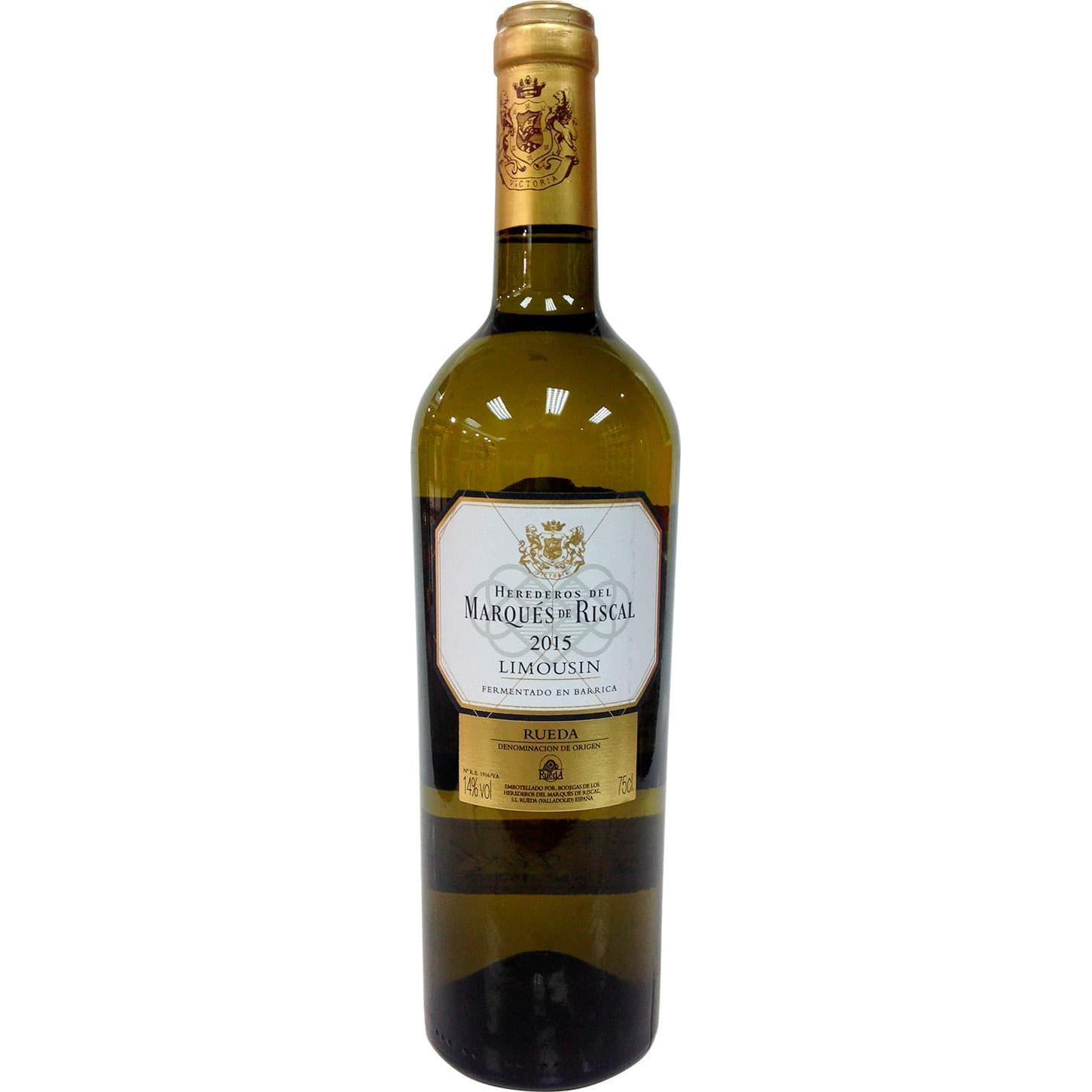 Vino Blanco - Rueda Marqués de Riscal Limousin 2018 | LICOREA 😉