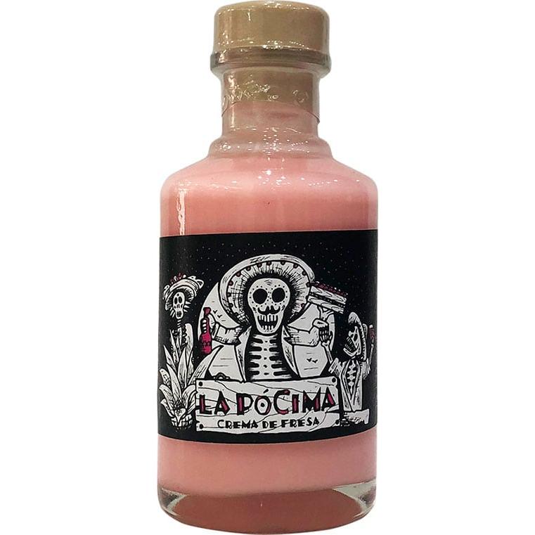 Miniaturas La Pócima Crema de Fresa y Tequila 10 CL | LICOREA
