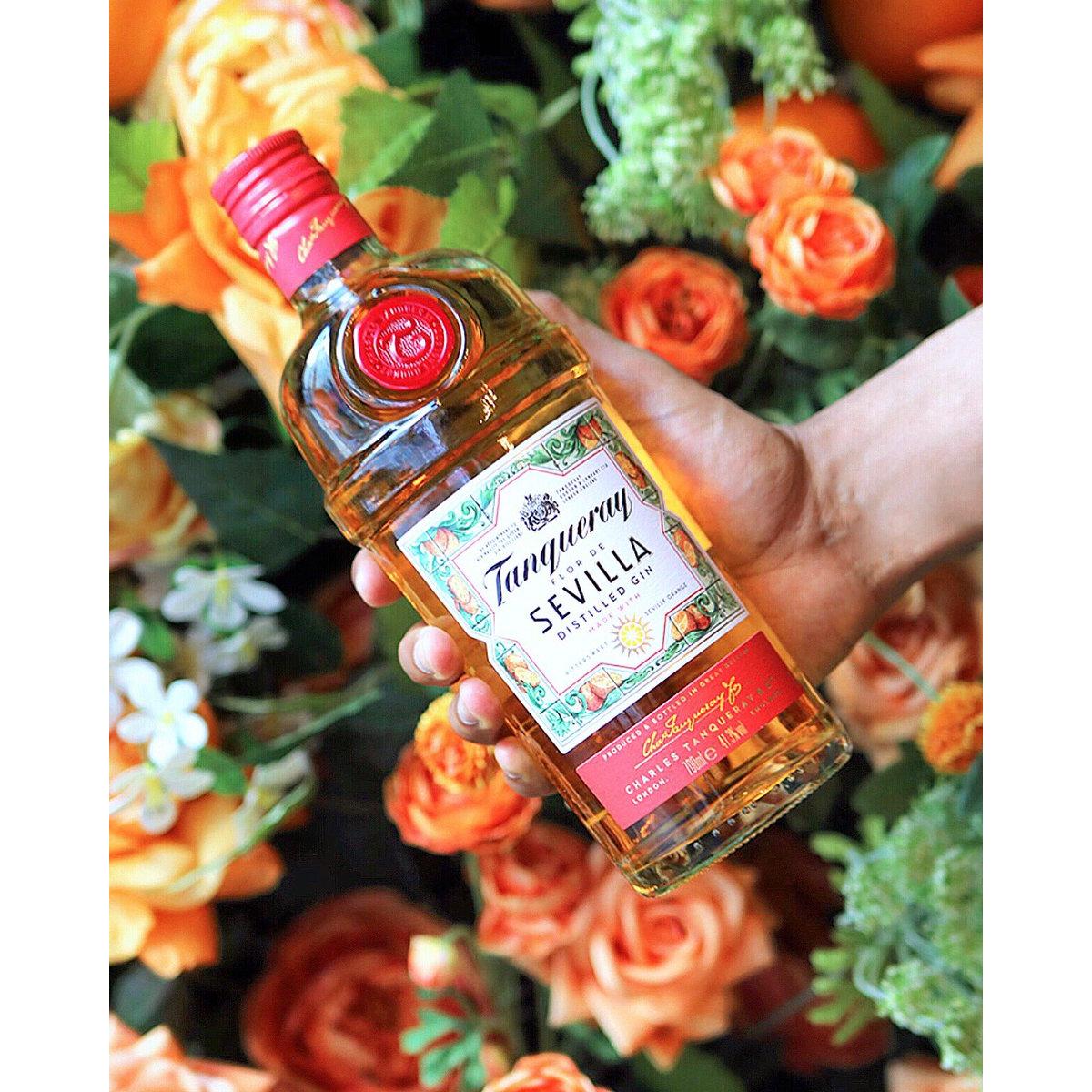 Ginebra Tanqueray Flor de Sevilla 1 Litro | LICOREA