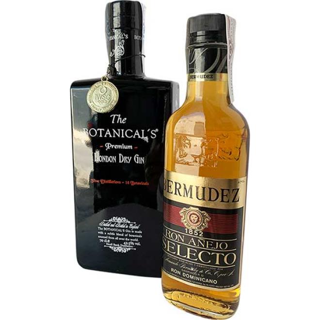 Ginebra The Botanical's Premium + Bermudez Añejo Selecto 35 CL Gratis ...