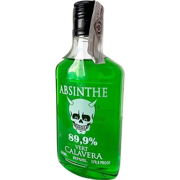 Fiole Absinthe Vert Calavera 89.9% 35 CL | LICOREA