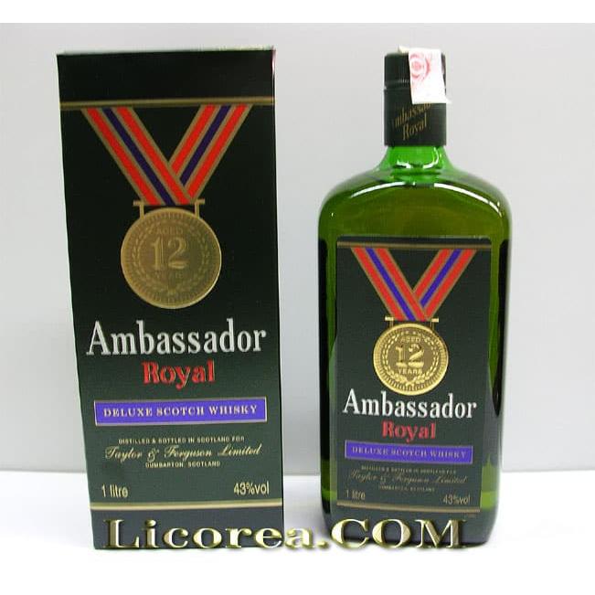 Buy Ambassador Royal 12 Years 1 Liter Whisky online