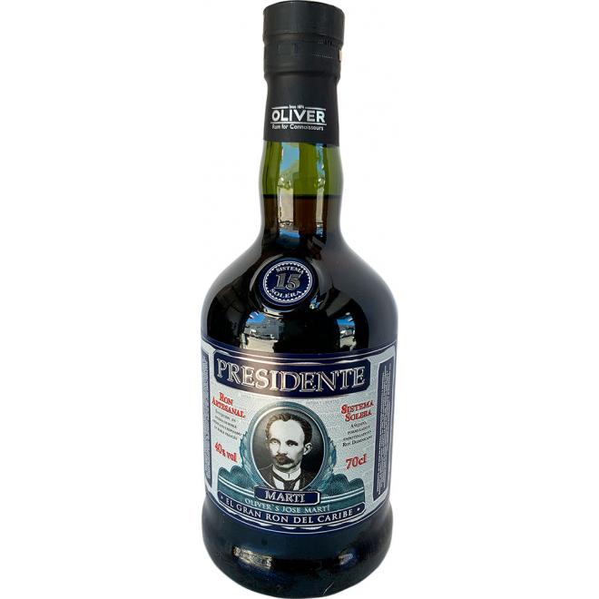 Ron Presidente Solera Reserva 15 Años (República Dominicana) | LICOREA 😉