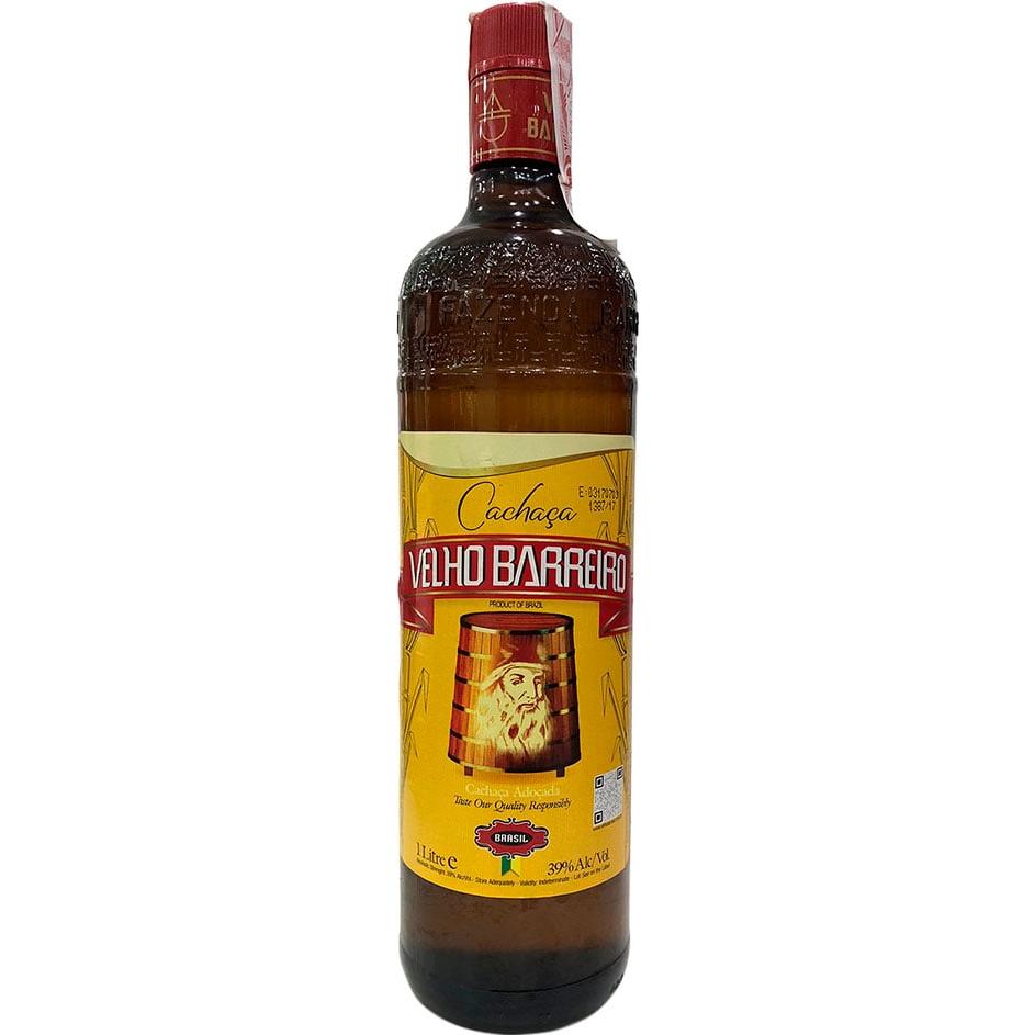 Licor CachaÇa Velho Barreiro, 1 Litro | LICOREA